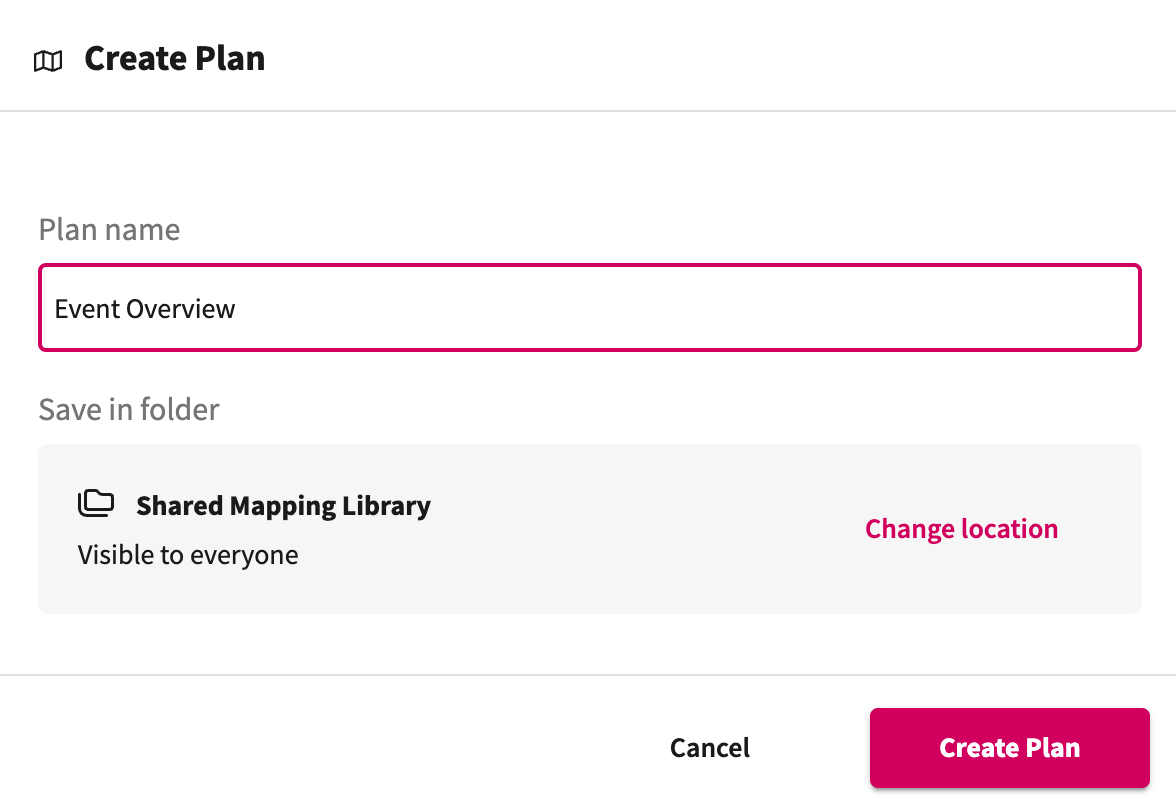 Create your first plan Create your first plan